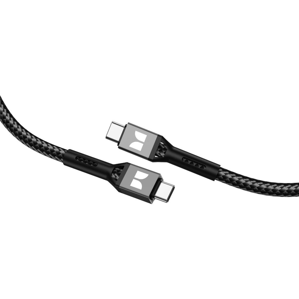 Monster 100W USB-C to USB-C Cable 1.2m (Black) - JB Hi-Fi