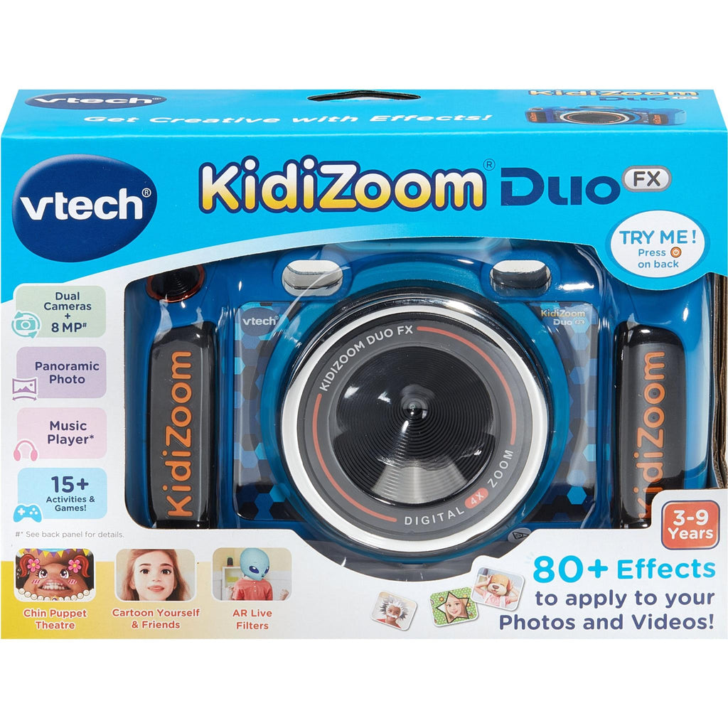 VTech Kidizoom Duo FX Kids Camera (Blue) - JB Hi-Fi