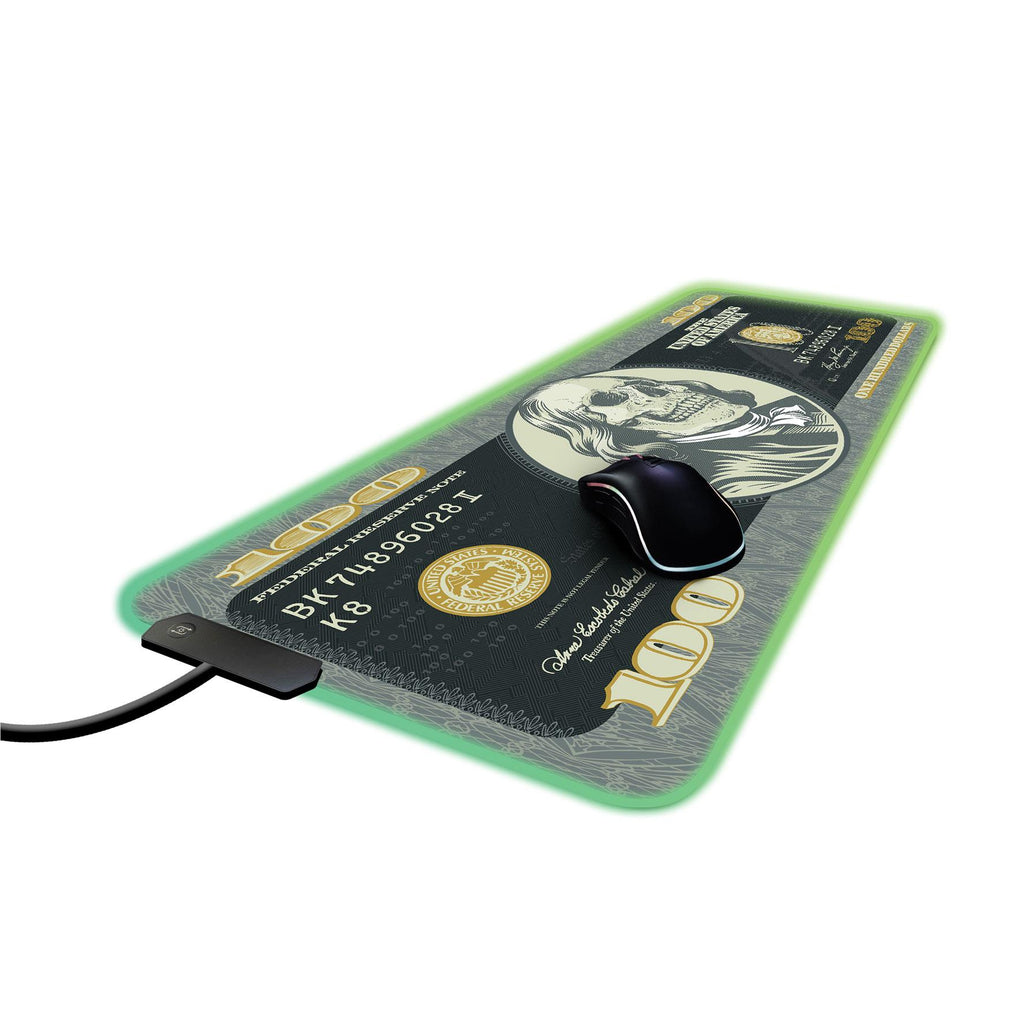 Powerwave RGB XL Mouse Pad (Dollar Bills) - JB Hi-Fi