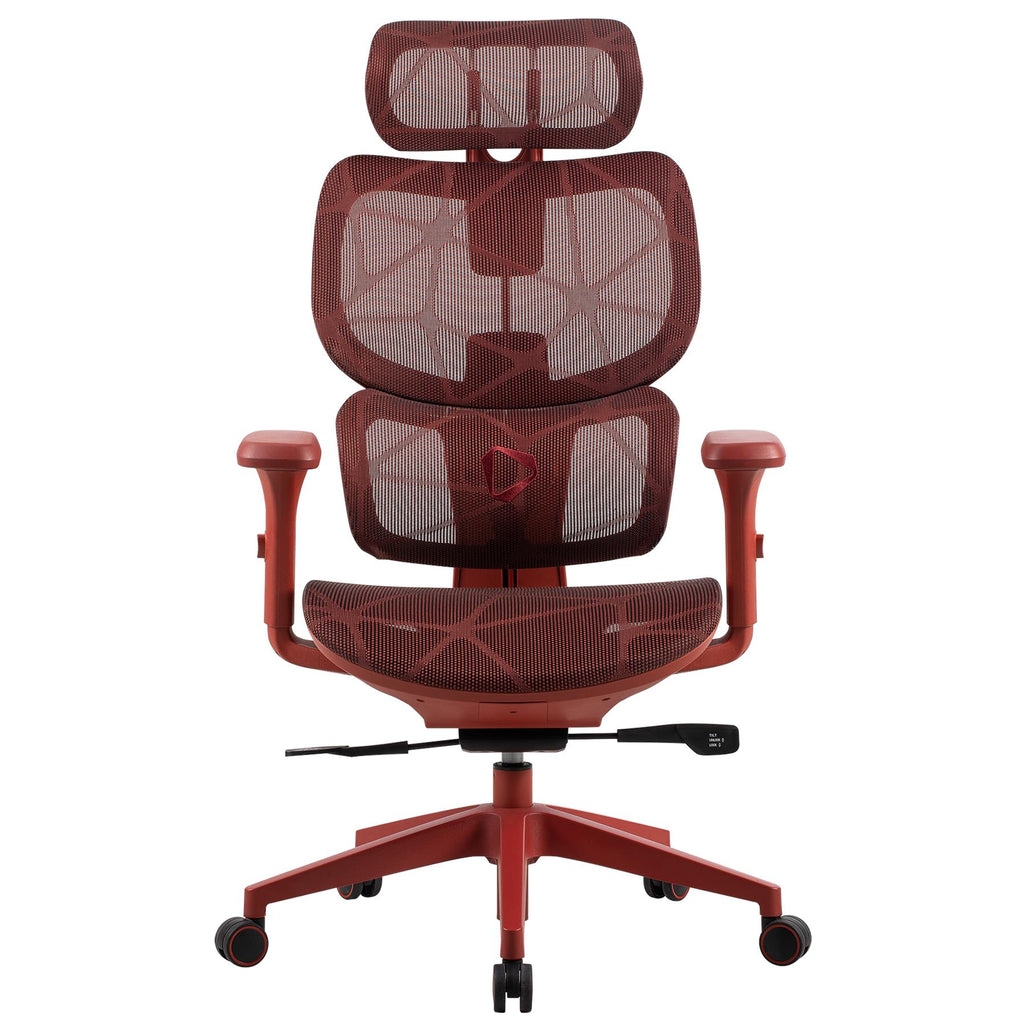 ONEX VENTRA PREMIUM Mesh Gaming Office Chair (Red) - JB Hi-Fi