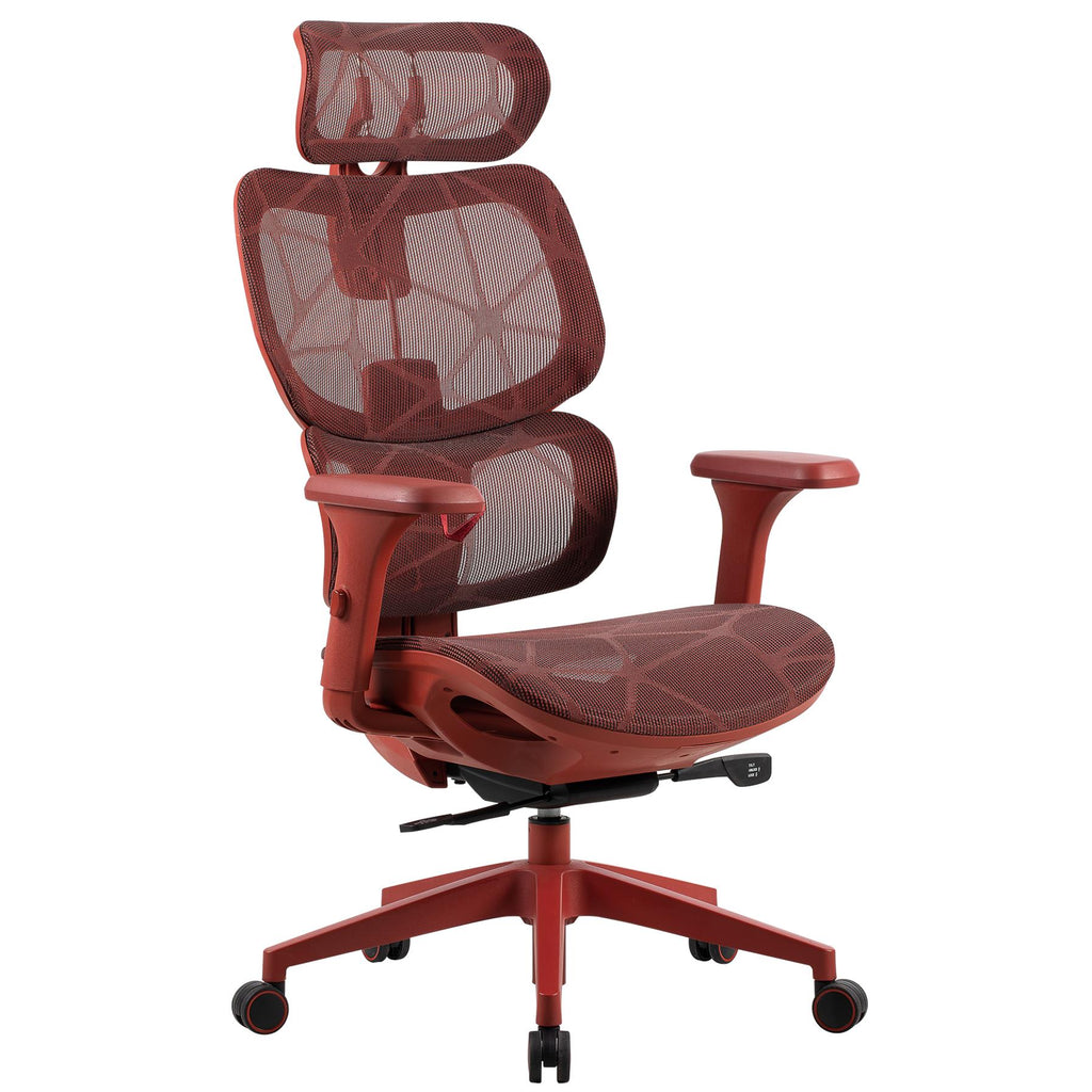 ONEX VENTRA PREMIUM Mesh Gaming Office Chair (Red) - JB Hi-Fi