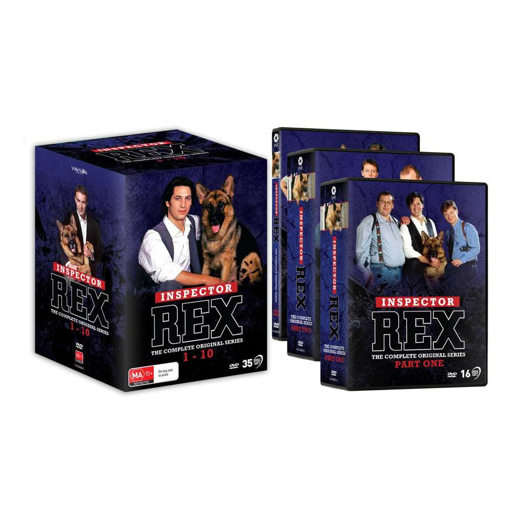 Inspector Rex: Complete Original Series 1-10 - JB Hi-Fi