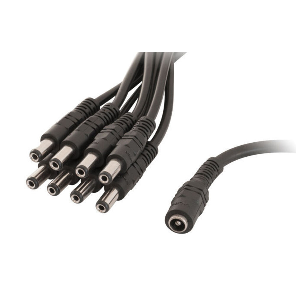 2.1mm Socket to 8x Power Plugs DC Distribution Lead - JB Hi-Fi