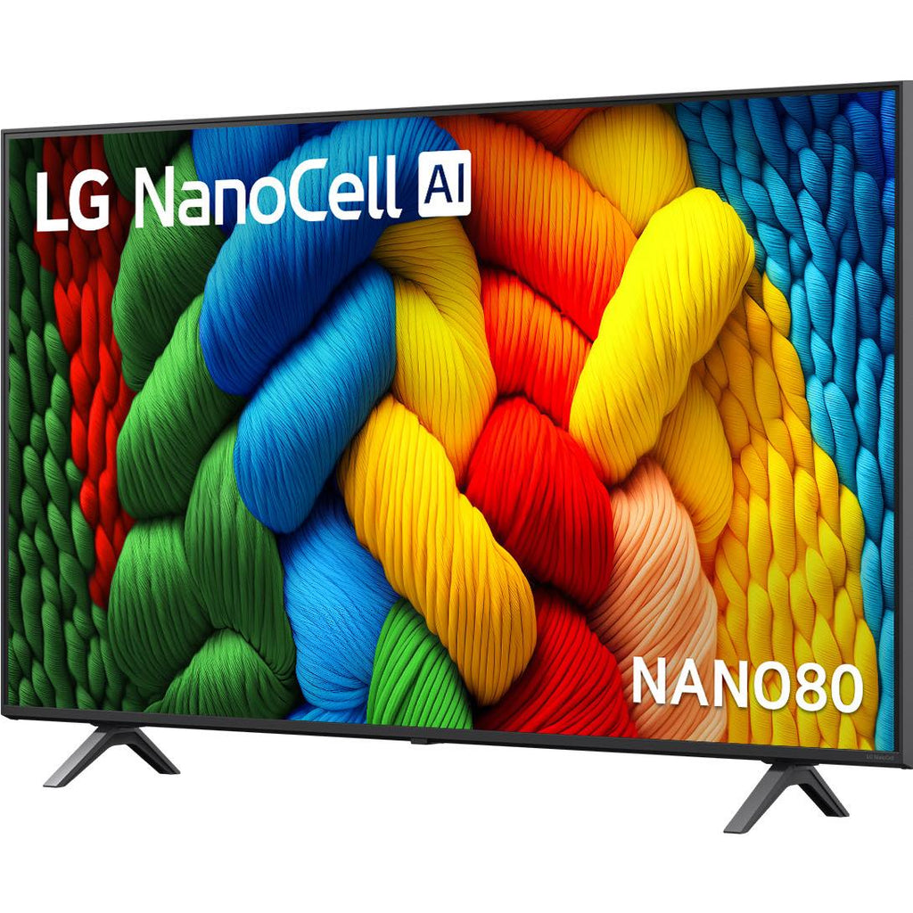 LG 55" NANO80A AI LED 4K UHD Smart TV [2025] - JB Hi-Fi