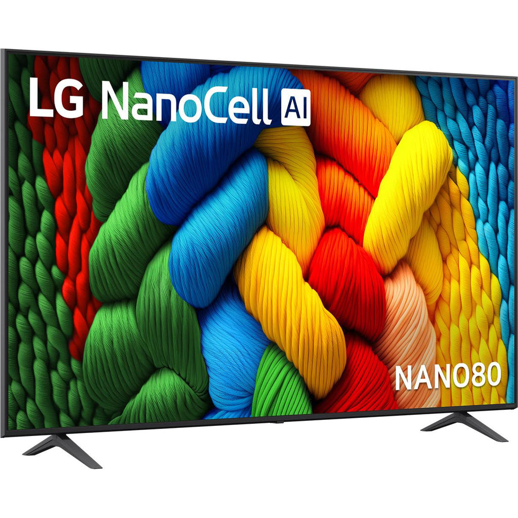 LG 75" NANO80A AI LED 4K UHD Smart TV [2025] - JB Hi-Fi