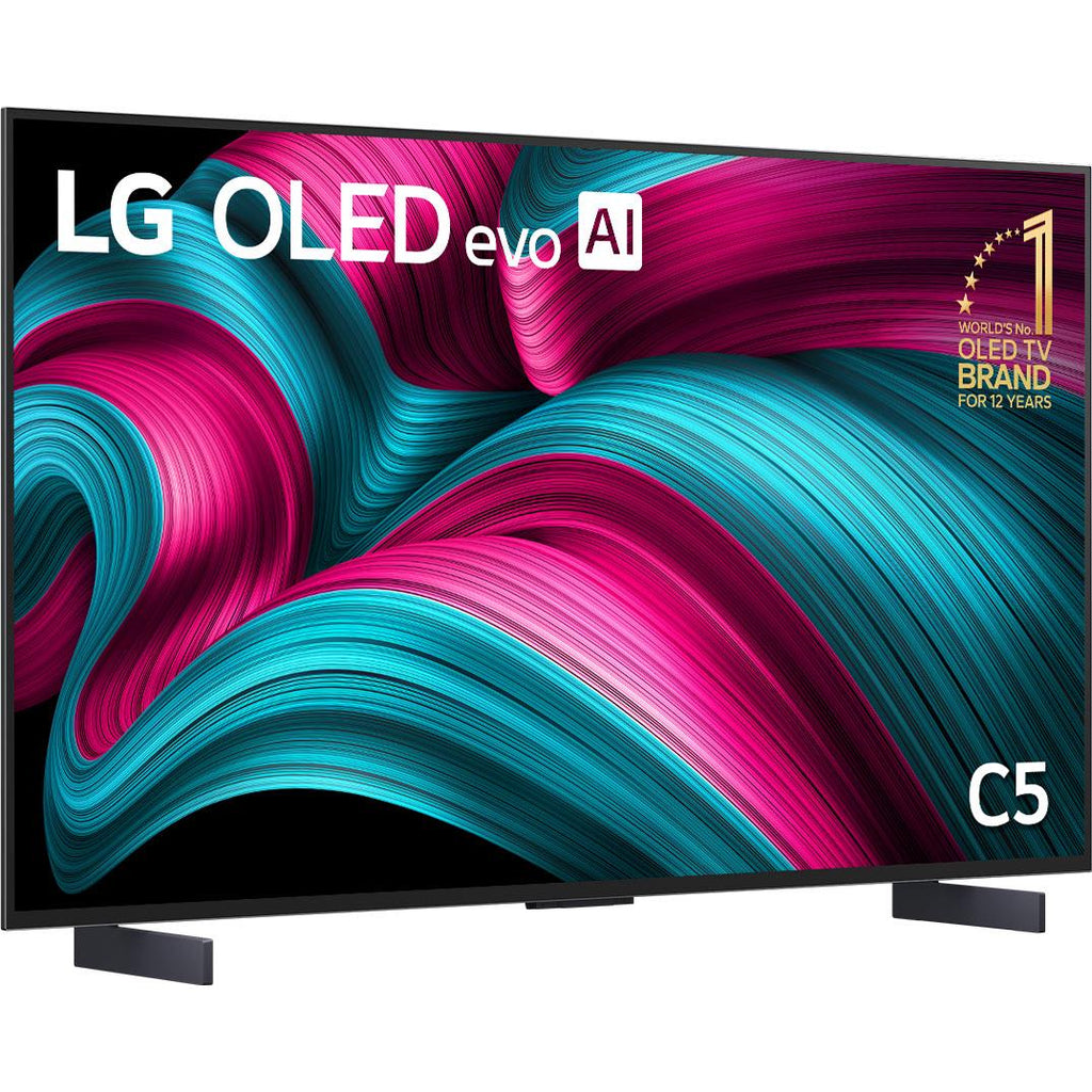 LG 42" OLED EVO C5 AI 4K UHD Smart TV [2025] - JB Hi-Fi