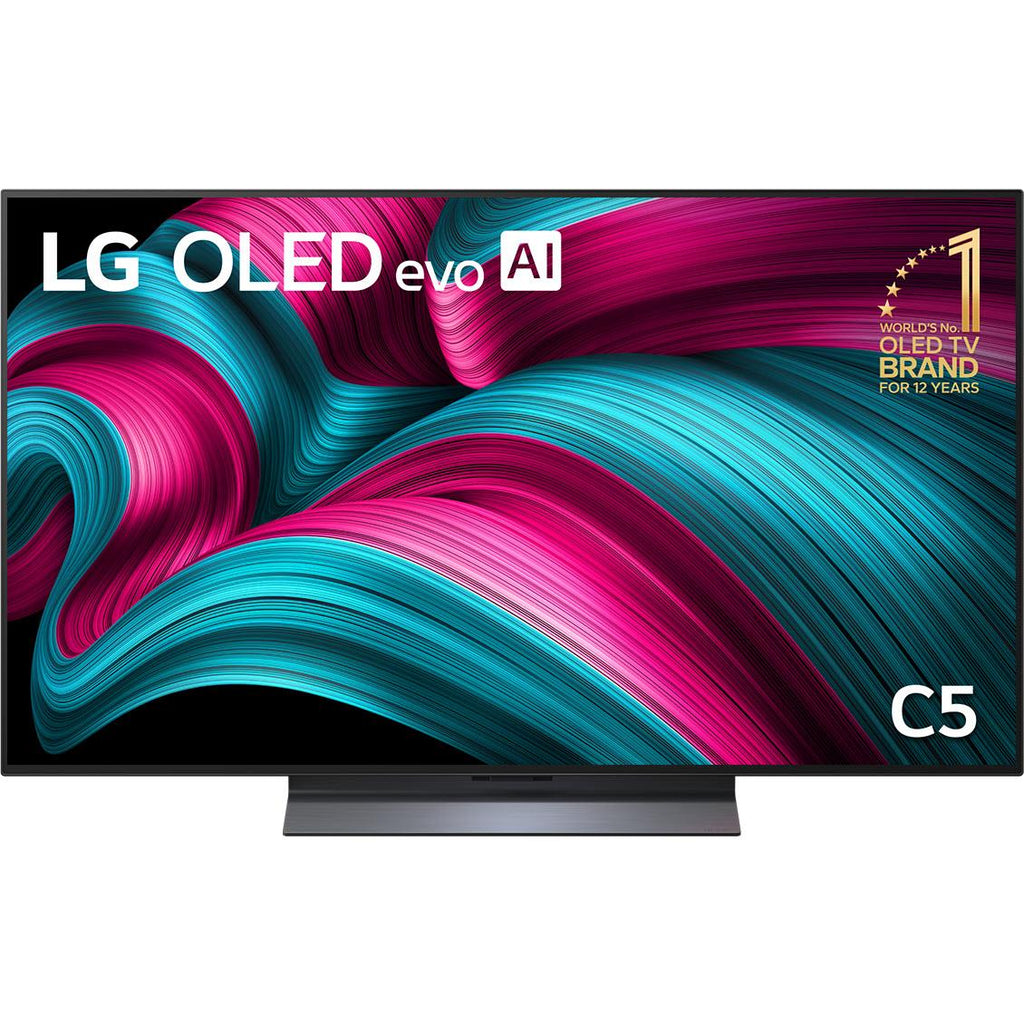 LG 48" OLED EVO C5 AI 4K UHD Smart TV [2025] - JB Hi-Fi