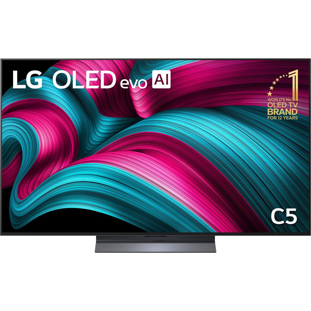 LG 55" OLED EVO C5 AI 4K UHD Smart TV [2025] - JB Hi-Fi
