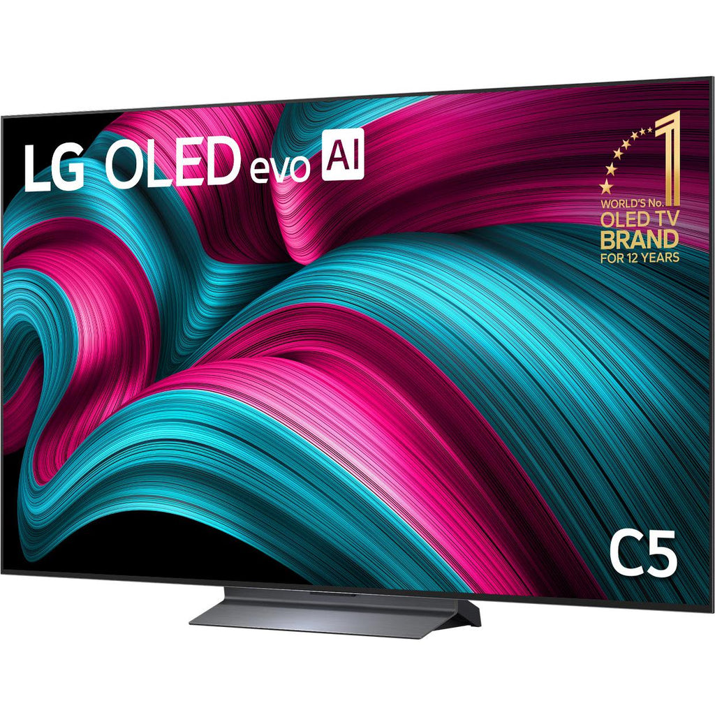 LG 65" OLED EVO C5 AI 4K UHD Smart TV [2025] - JB Hi-Fi