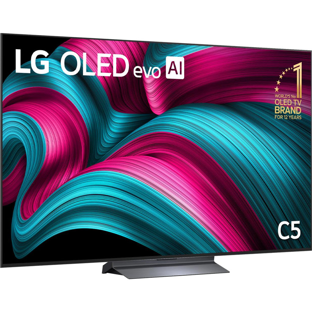 LG 65" OLED EVO C5 AI 4K UHD Smart TV [2025] - JB Hi-Fi