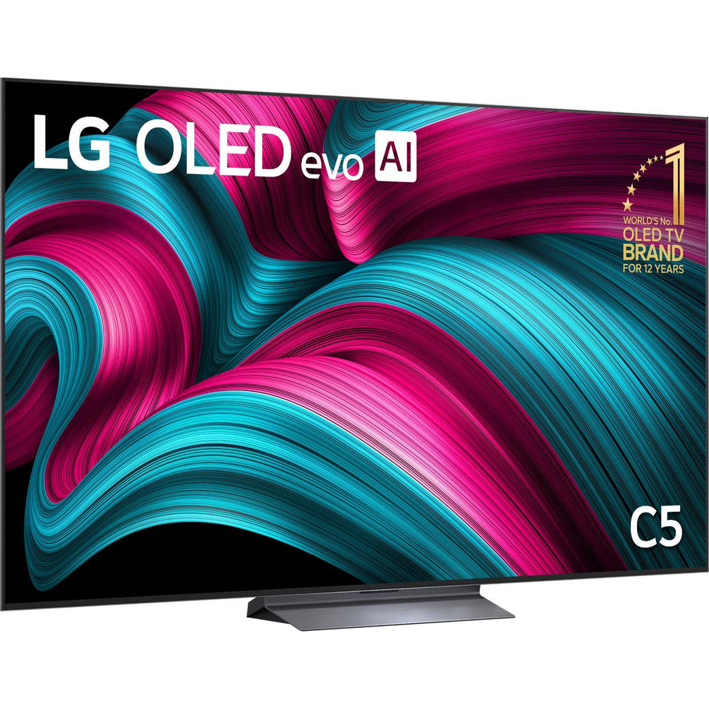 LG 77" OLED EVO C5 AI 4K UHD Smart TV [2025] - JB Hi-Fi