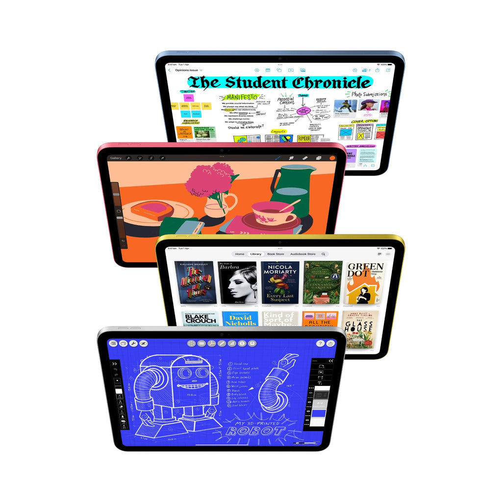 Apple iPad 11-inch A16 512GB Wi-Fi + Cellular (Blue) - JB Hi-Fi