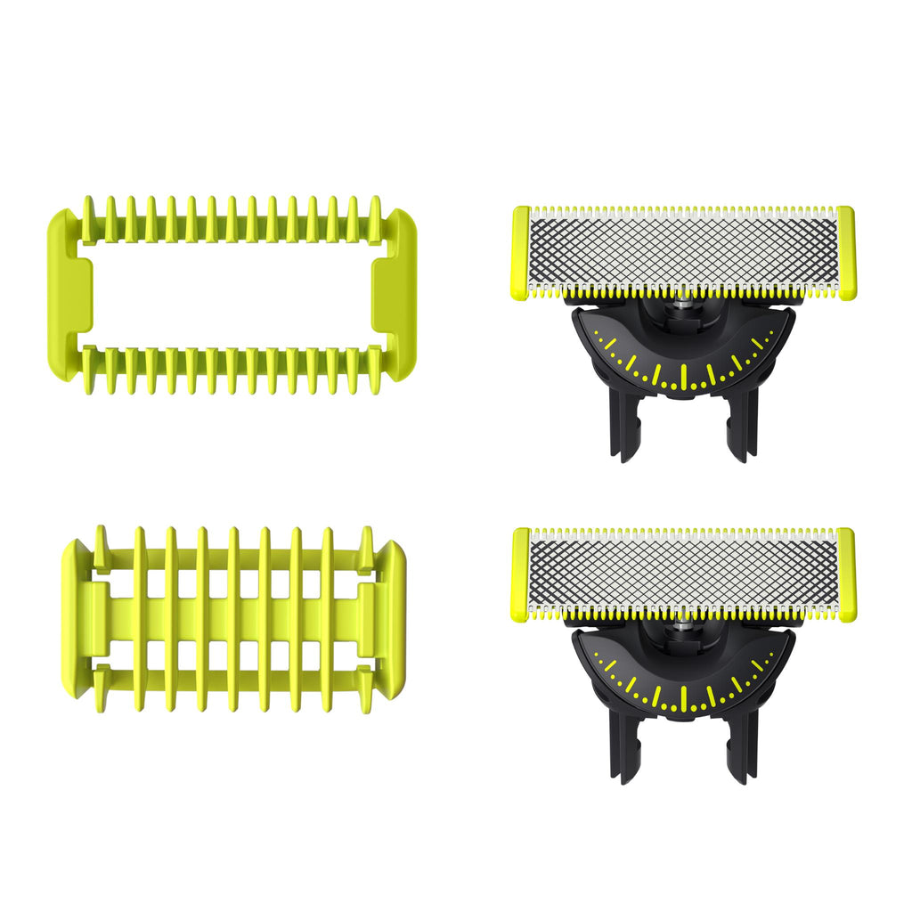 Philips Oneblade Body Kit with 360 Blades (2 Pack) - JB Hi-Fi