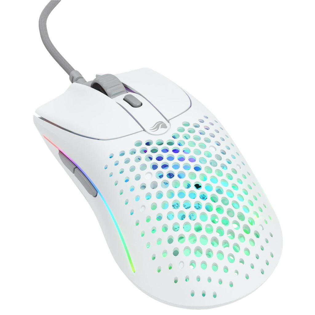 Glorious Model O 2 Wired Gaming Mouse (Matte White) - JB Hi-Fi