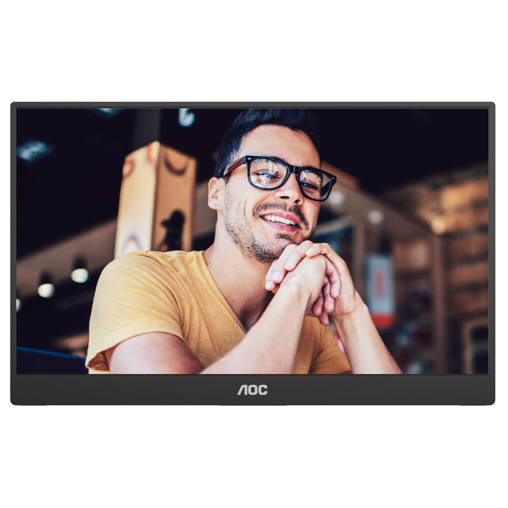 AOC 16T20 15.6" FHD USB-C Portable Monitor - JB Hi-Fi
