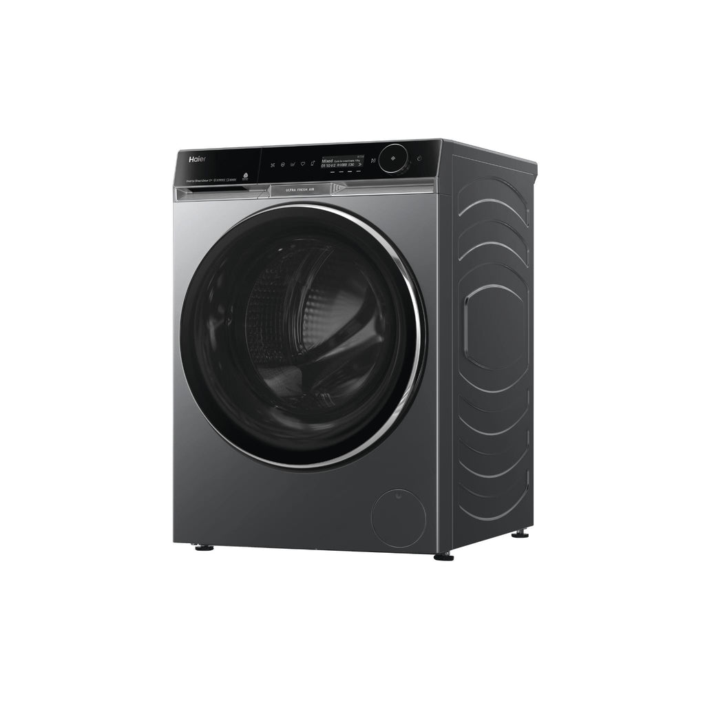 Haier HWF12PXB1 600 Series 12kg Front Load Washer (Dark) - JB Hi-Fi