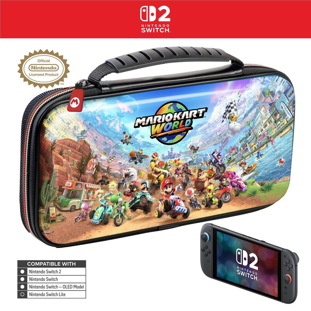 Nintendo Switch 2 Game Traveler Deluxe Case Mario Kart World - JB Hi-Fi