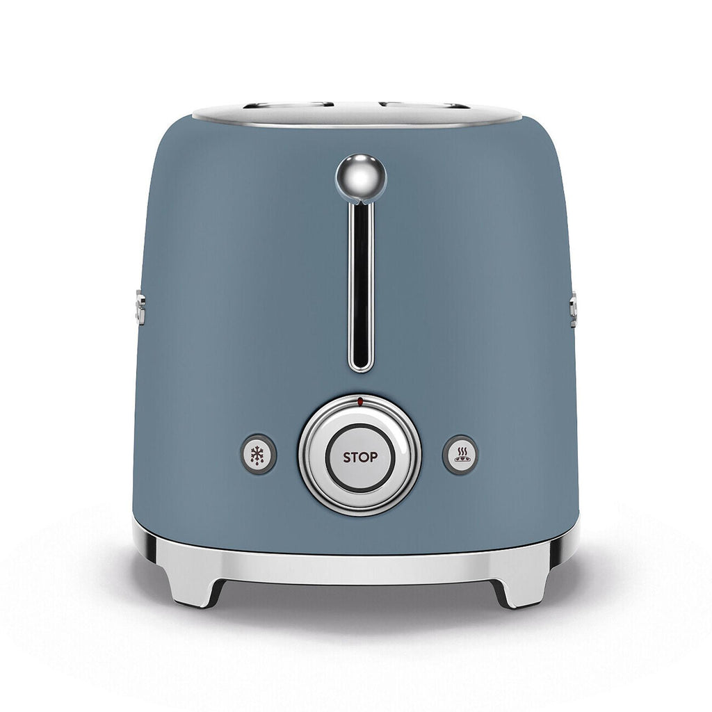 Smeg 50's Style 2 Slice Toaster (Storm Blue) - JB Hi-Fi
