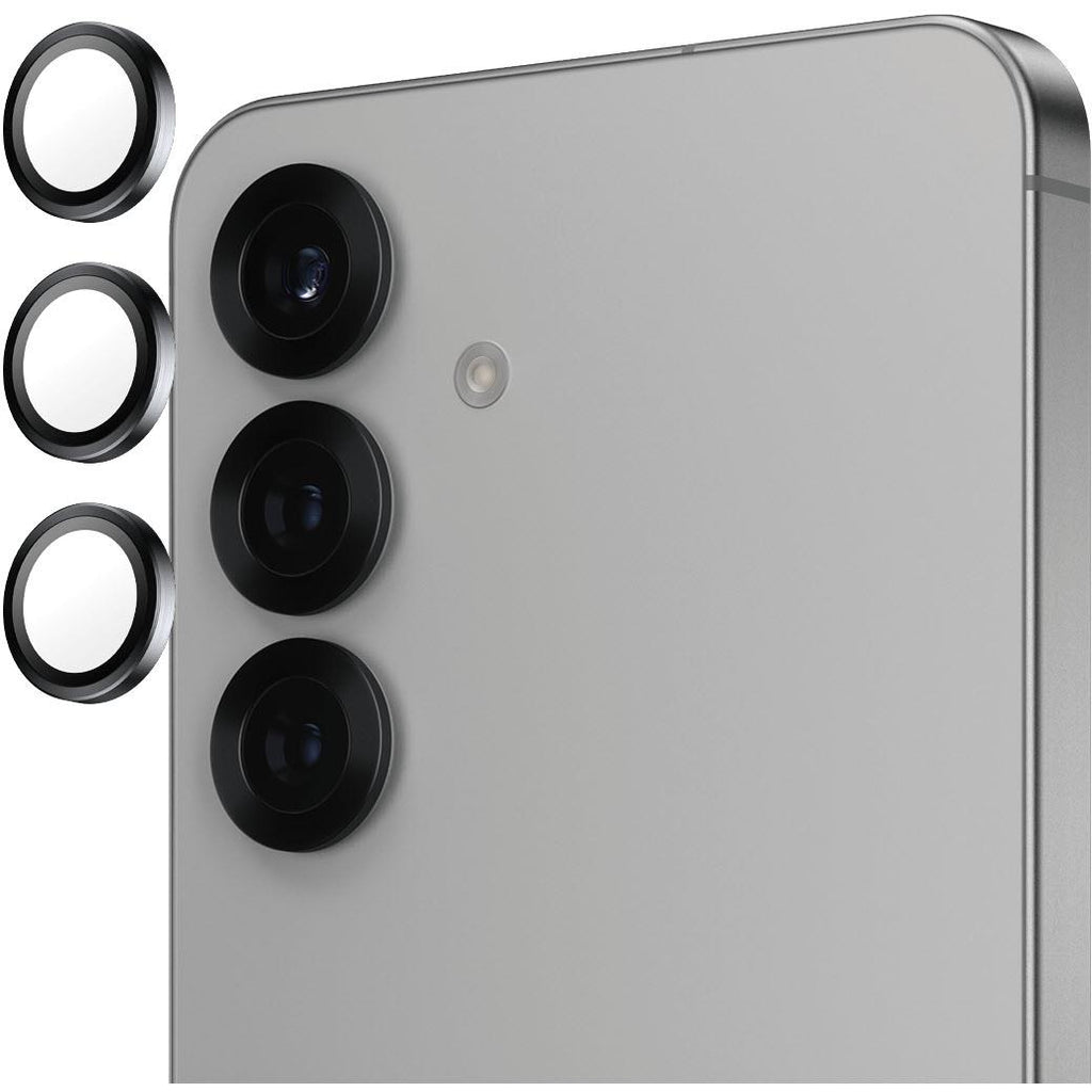 PanzerGlass Hoops Lens Protector for Galaxy S25 Edge (Black) - JB Hi-Fi