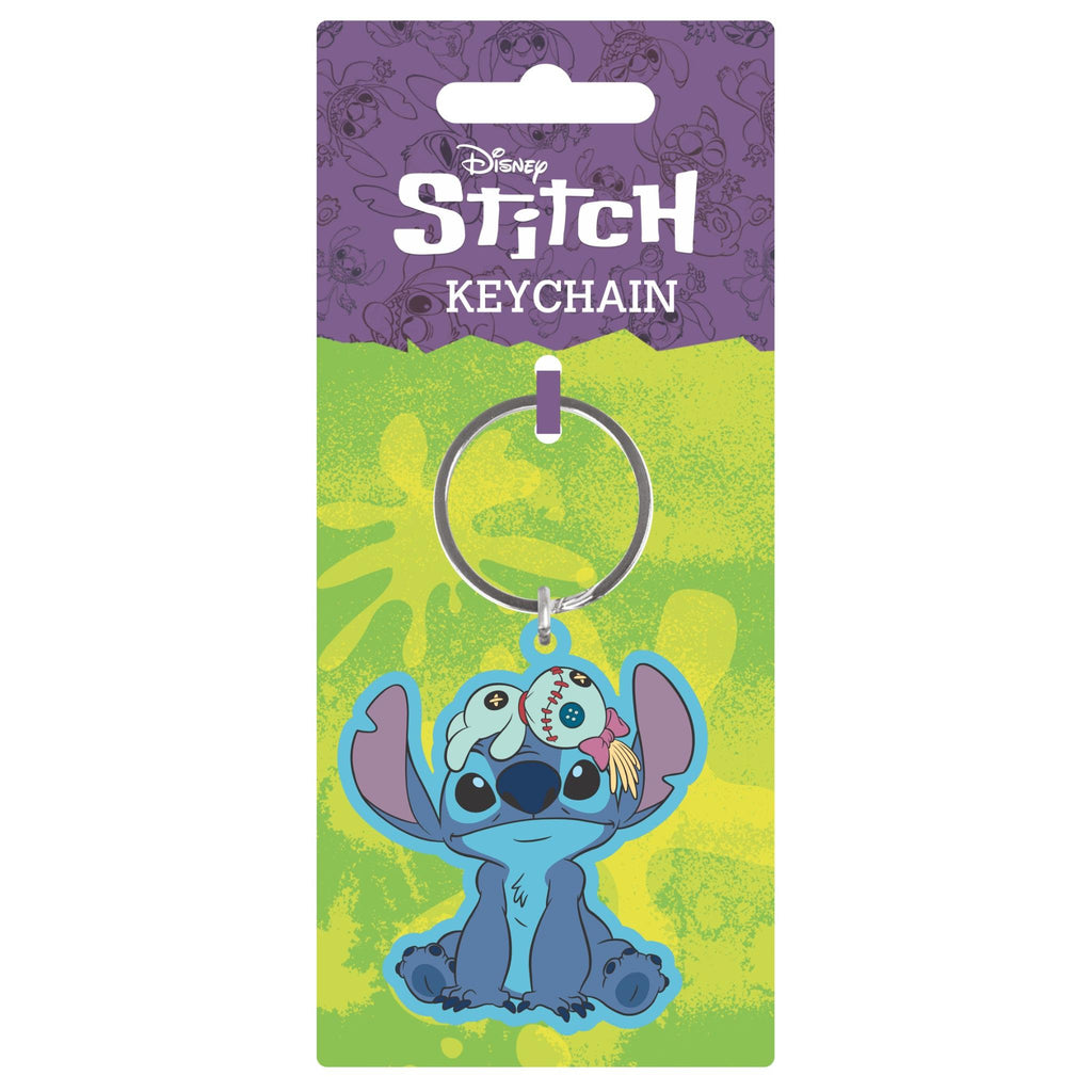 Lilo & Stitch - Stitch & Scrump Keyring - JB Hi-Fi
