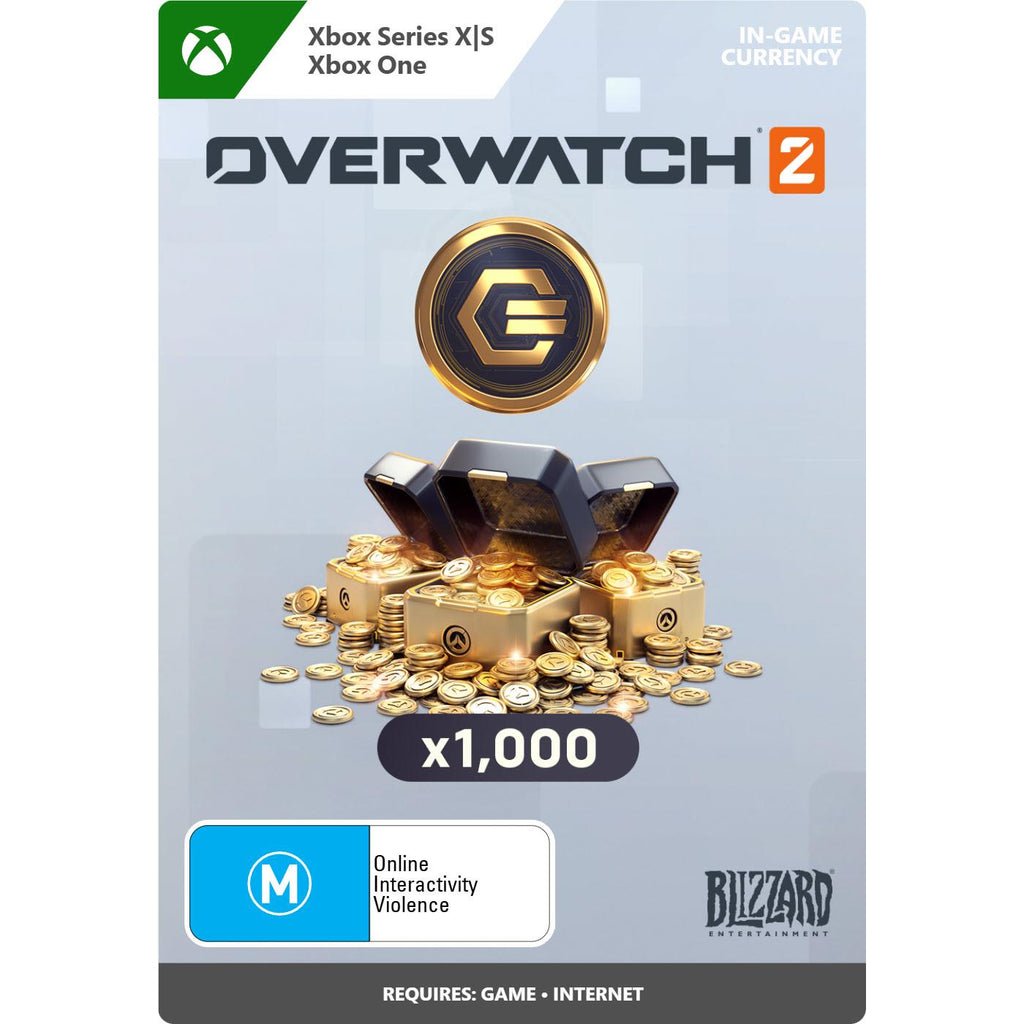 Overwatch 2 - 1000 Overwatch Coins (Digital Download) - JB Hi-Fi