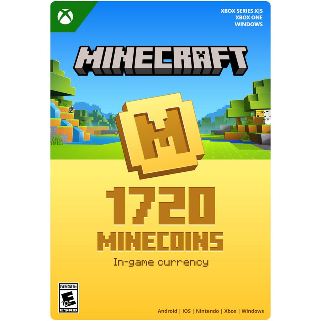 Minecraft 1720 Minecoins (Digital Download) - JB Hi-Fi