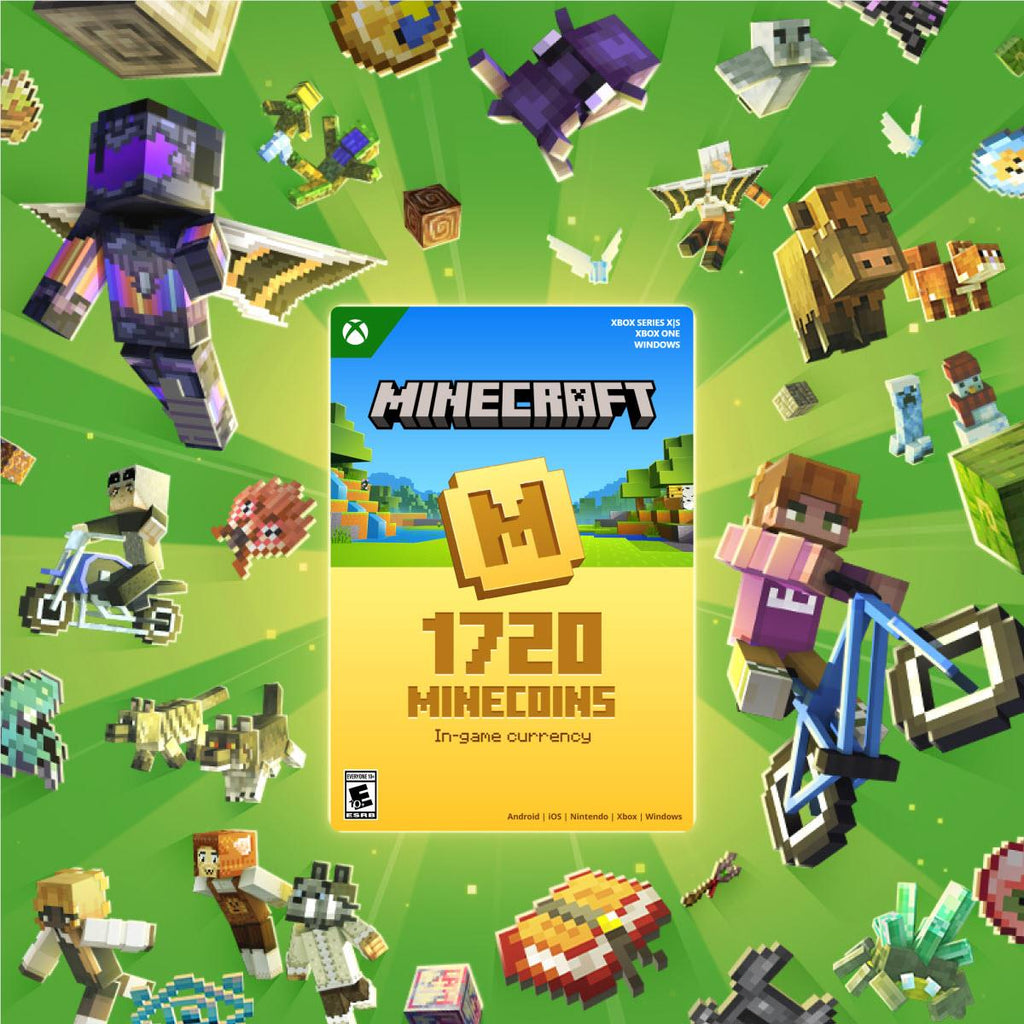 Minecraft 1720 Minecoins (Digital Download) - JB Hi-Fi