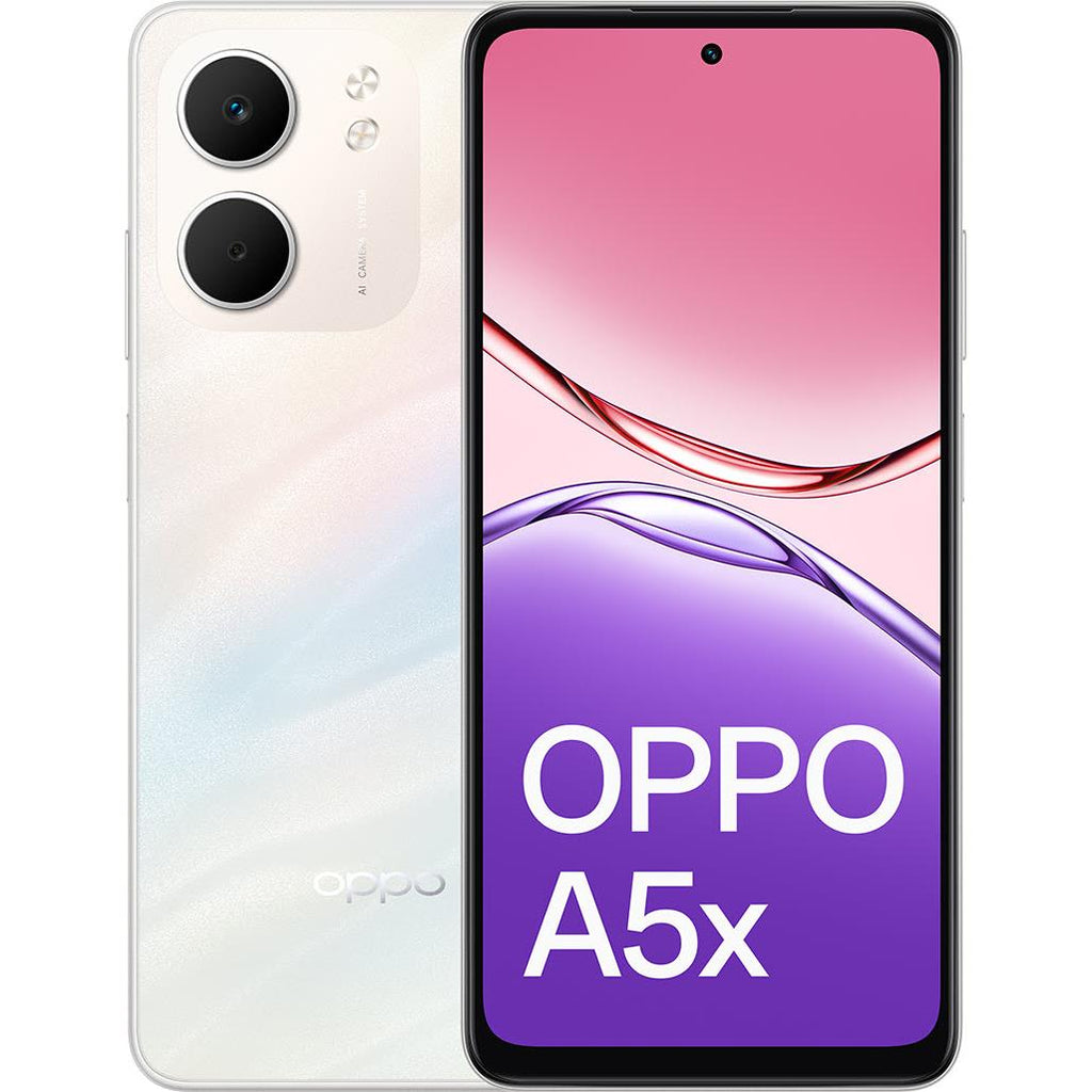 OPPO A5x 4G 128GB (Laser White) - JB Hi-Fi