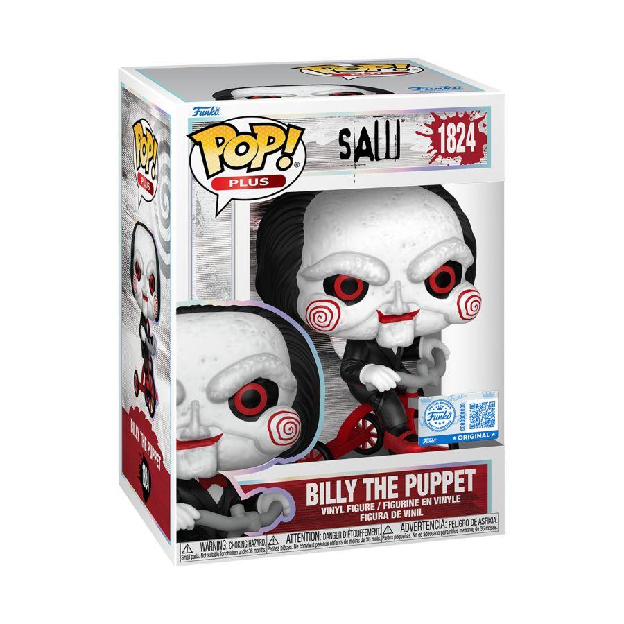 Saw: 10th Anniversary - Billy on Tricycle Pop! Plus - JB Hi-Fi
