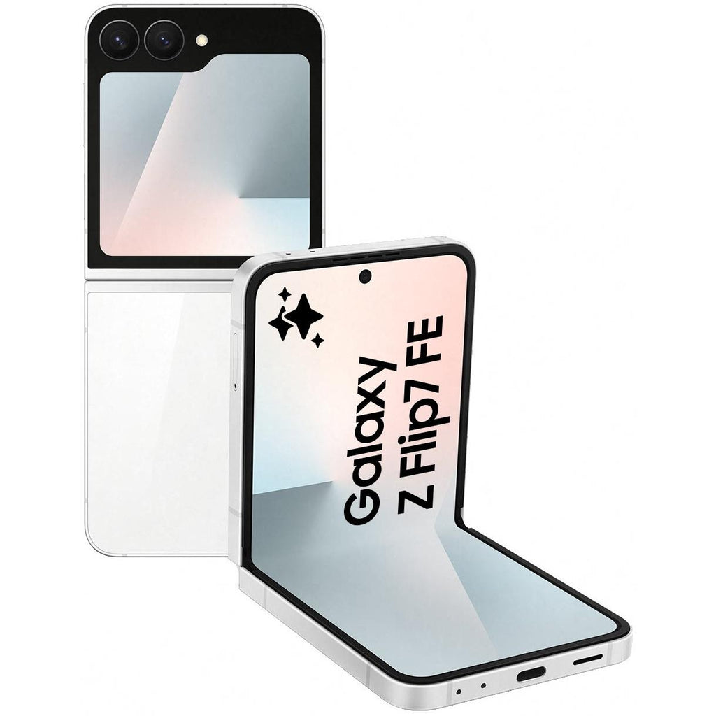Samsung Galaxy Z Flip7 FE 5G - 256GB in White - JB Hi-Fi