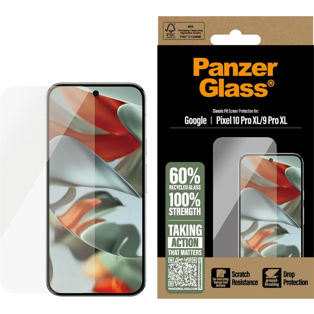 PanzerGlass Ultra Wide Fit Screen Protector for Pixel 10 Pro XL - JB Hi-Fi