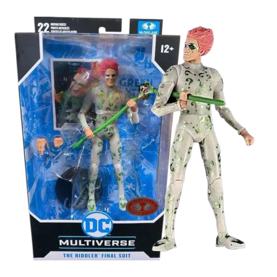 Batman Forever - DC Multiverse Riddler Final Suit (Chase Version) 7" F ...