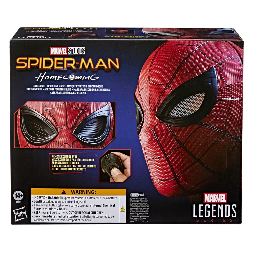 Marvel - Legends Series: Spider-Man Electronic Expressive Mask - JB Hi-Fi