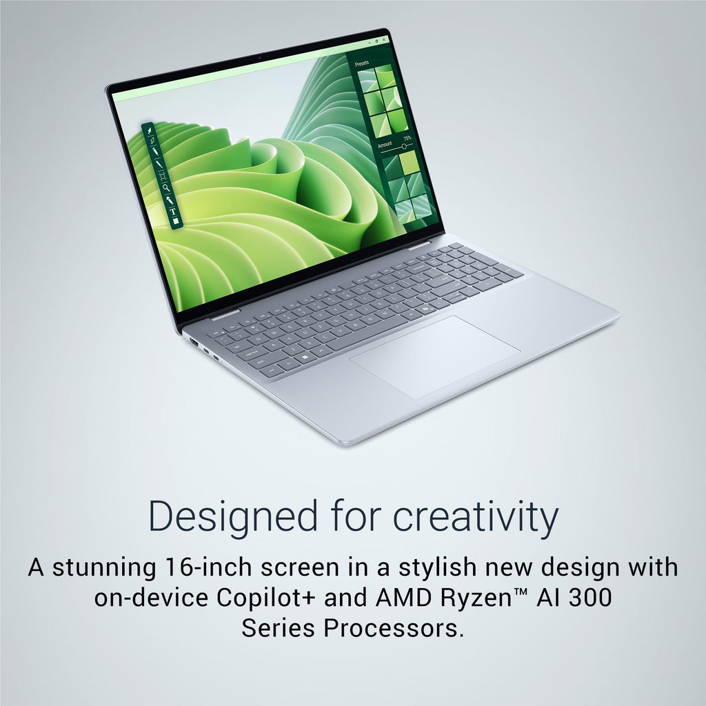 Dell DB16255 16" WUXGA Copilot+ PC Laptop (Ryzen AI 7)[1TB] - JB Hi-Fi