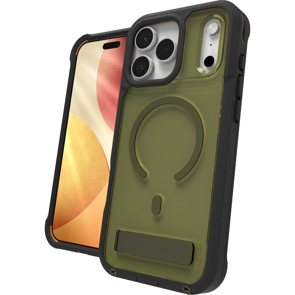ZAGG Rainier Snap Kickstand + Camera Control Button Case for iPhone 17 ...