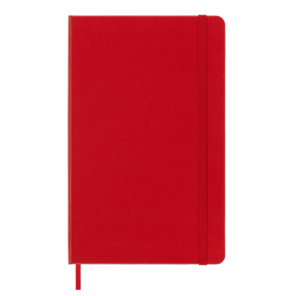 Moleskine Classic Ruled Hard Cover Pocket Notebook (Scarlet Red) - JB Hi-Fi