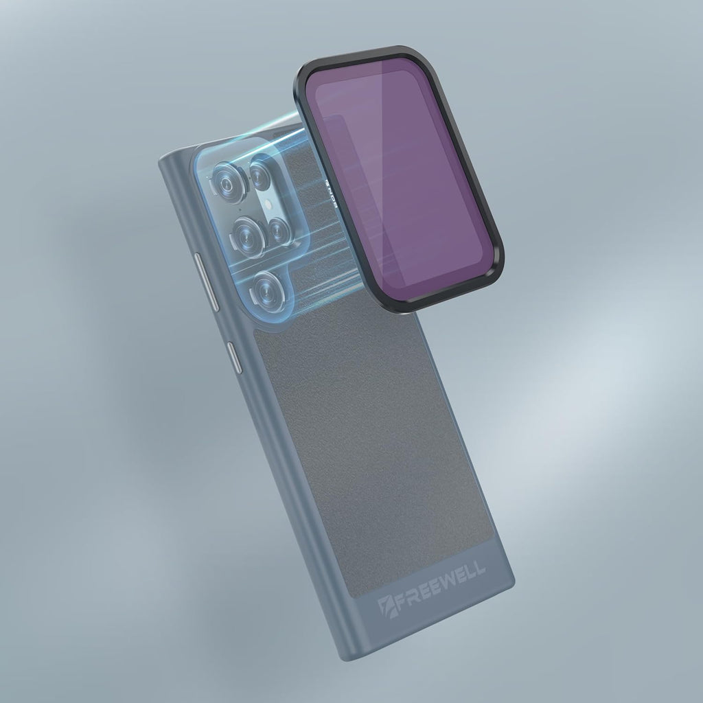 Freewell 4-Pack ND Filter Set for Samsung Galaxy S23/S24 Ultra (ND8 16 ...