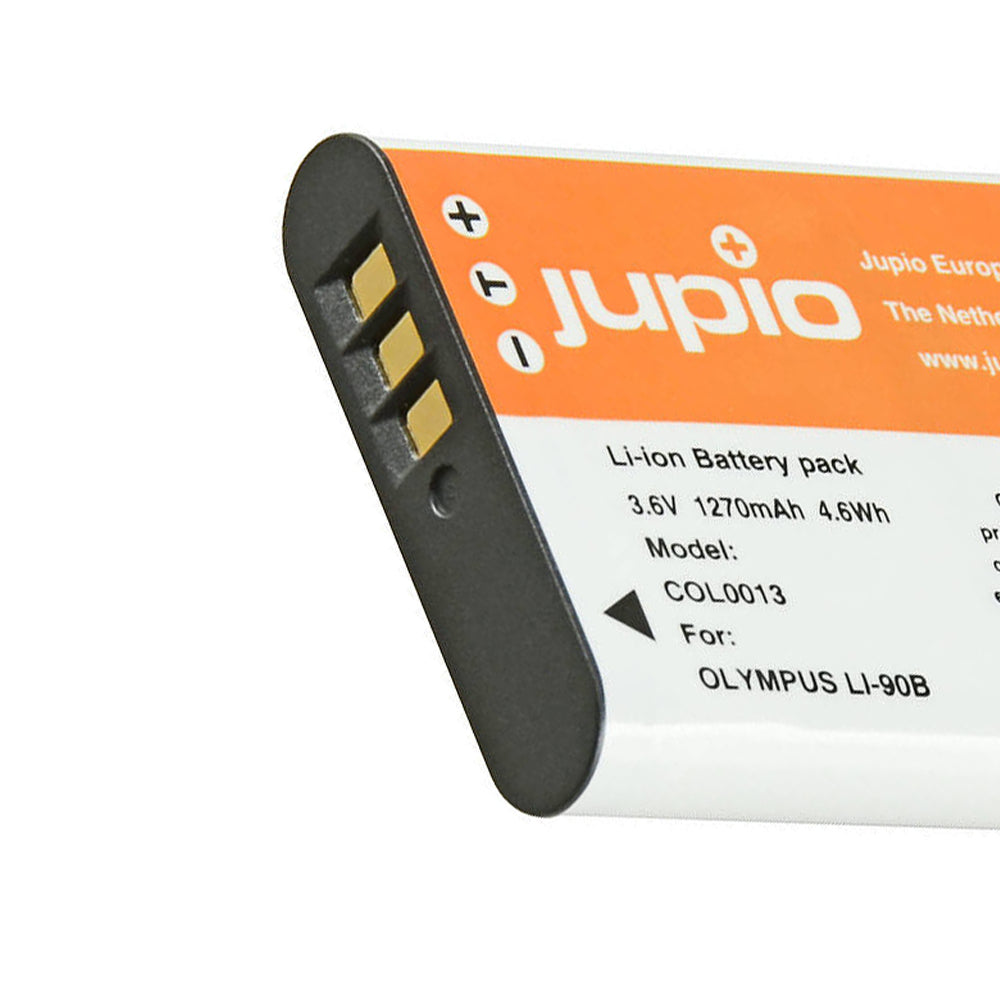 Jupio Li-Ion 3.6V 1270mAh Rechargeable Battery For Olympus Li-90B/Li-92B Camera - JB Hi-Fi