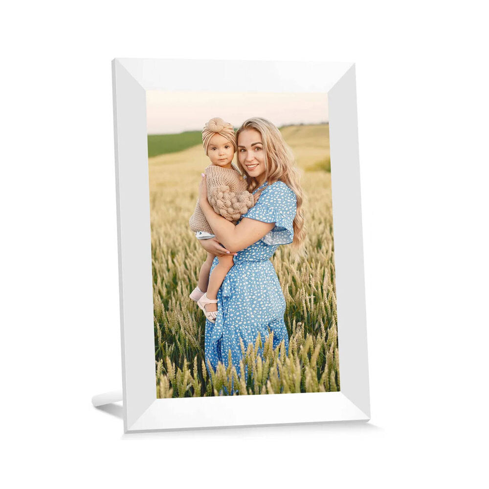 FireFly Frameo 10.1'' Wi-Fi Digital Photo Frame 32GB Storage (White ...