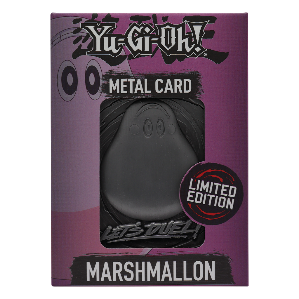 Yu-Gi-Oh! Limited Edition Marshmallon Metal Card - JB Hi-Fi
