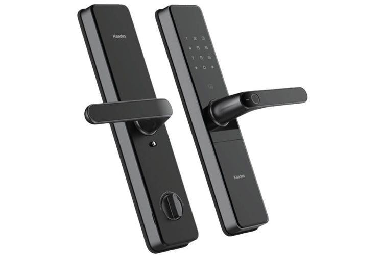 Kaadas S500-5W Lever Smart Door Lock WiFi (Black) - JB Hi-Fi