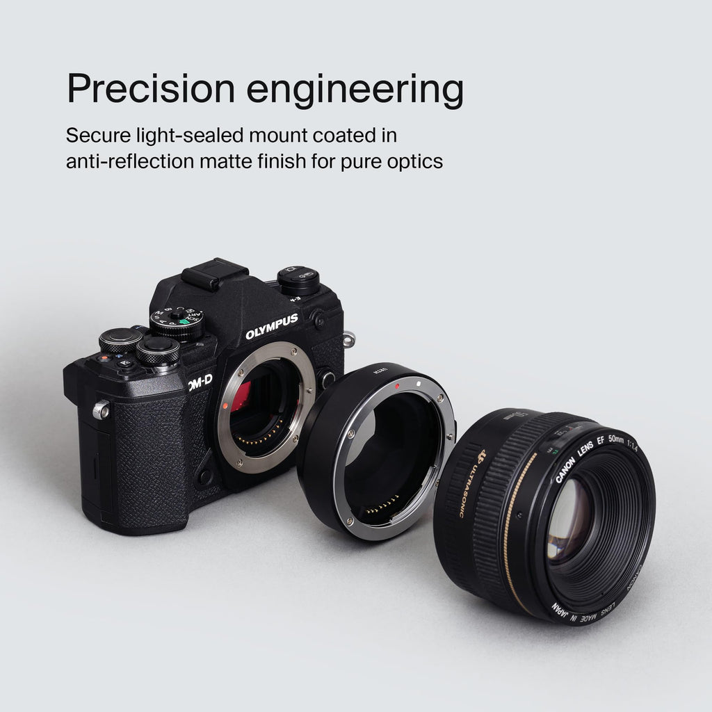 Urth Lens Mount Adapter for Canon (EF / EF-S) Lens to Micro Four Thirds ...