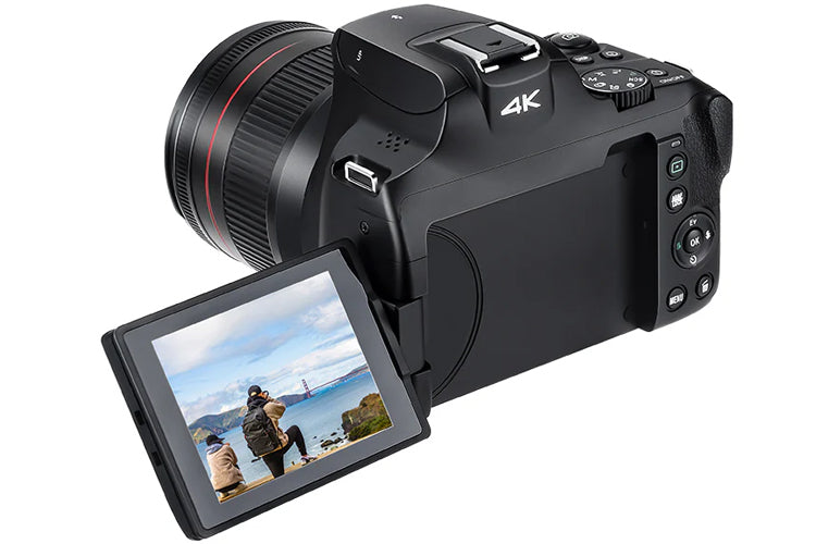 ORDRO G700 4K 12x Optical Zoom DSLR Digital Camera - JB Hi-Fi