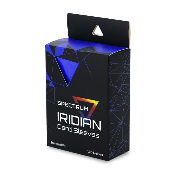 BCW 100-Pack Iridian™ Matte Sleeves for Gaming Cards (Blue) - JB Hi-Fi