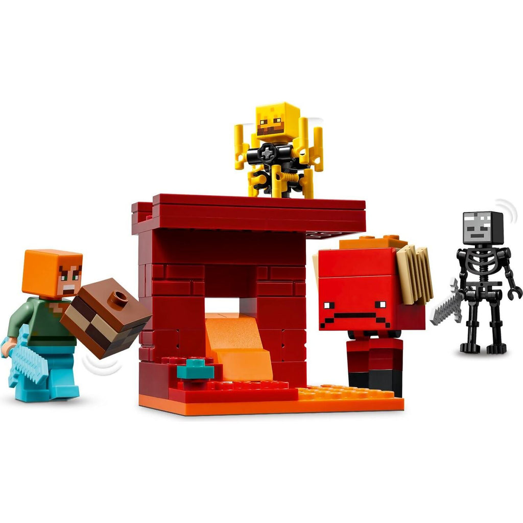 LEGO 21266 The Nether Lava Battle - Minecraft - JB Hi-Fi