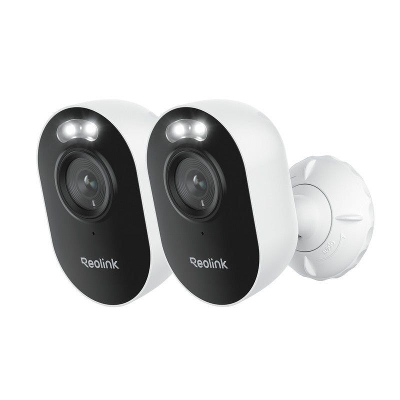 Reolink WiFi Outdoor Security Camera Wired with Spotlight Lumus (2 Pack ...