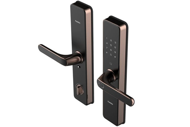 Kaadas S500-5W Lever Smart Door Lock WiFi (Copper) - JB Hi-Fi