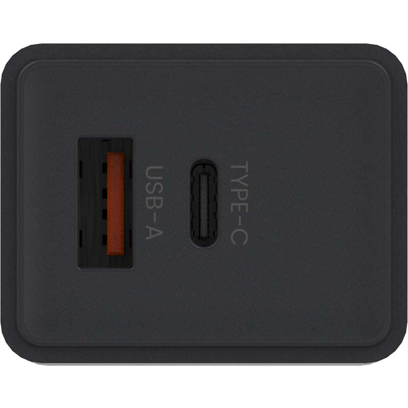 65W Gan Fast Charger Block Two Ports Wall PD Charger AU Plug - JB Hi-Fi