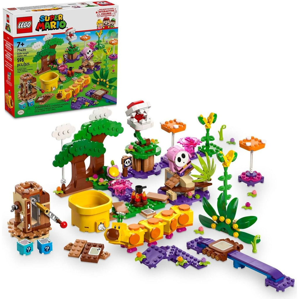 LEGO 71434 Soda Jungle Maker Set - Super Mario - JB Hi-Fi