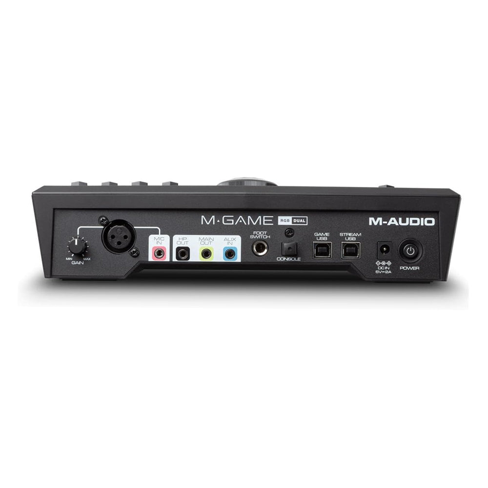 M-Game RGB Dual USB Streaming Mixer – Dual PC Interface with RGB ...